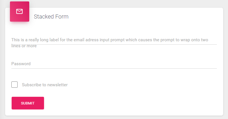 Input Label Wrapping Below Prompt Line · Issue 187 · Creativetimofficialct Material Dashboard