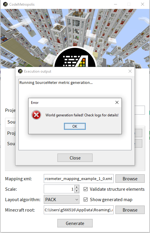 Logs should be generated or explicitly said where they are · Issue #279 · codemetropolis ...