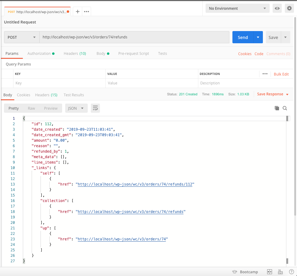 [API] refunded_payment in Refunds isn't showed in POST · Issue #27296 ...