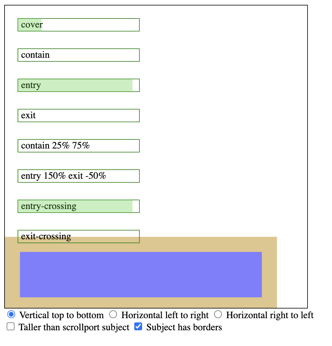 Polyfill does not account for subject borders · Issue #165 · flackr/scroll-timeline · GitHub