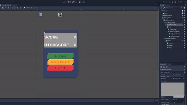 Changing Colors in ui stylebox is not reflected on the scene · Issue ...