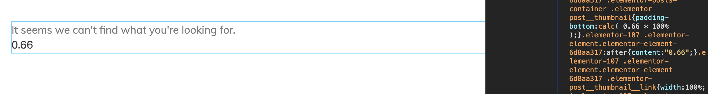 [Bug] Archive page shows image aspect ratio in ::after selector · Issue #10949 · elementor ...