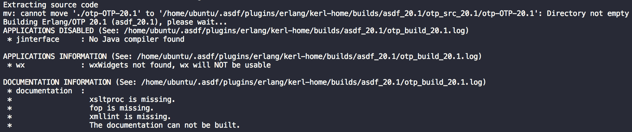 Erlang Installation Gets Stuck On Building Kerl On New Ubuntu Ec2 Instance · Issue 84 · Asdf Vm