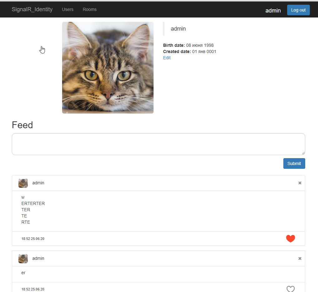 GitHub - SemenovaMasha/WebChat