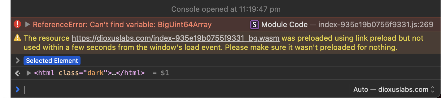 Website does not load on Safari Version 14.0.3 · Issue #450 ...