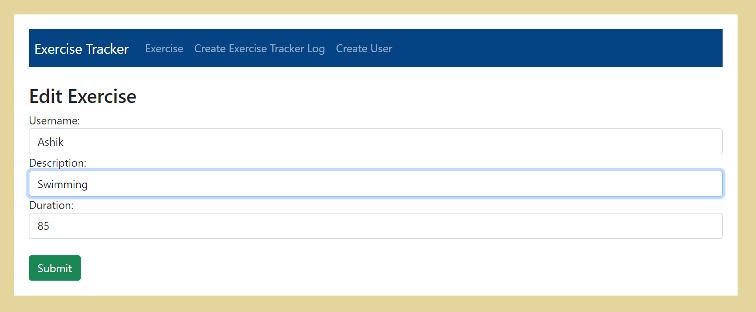 exercise-tracker - Codesandbox