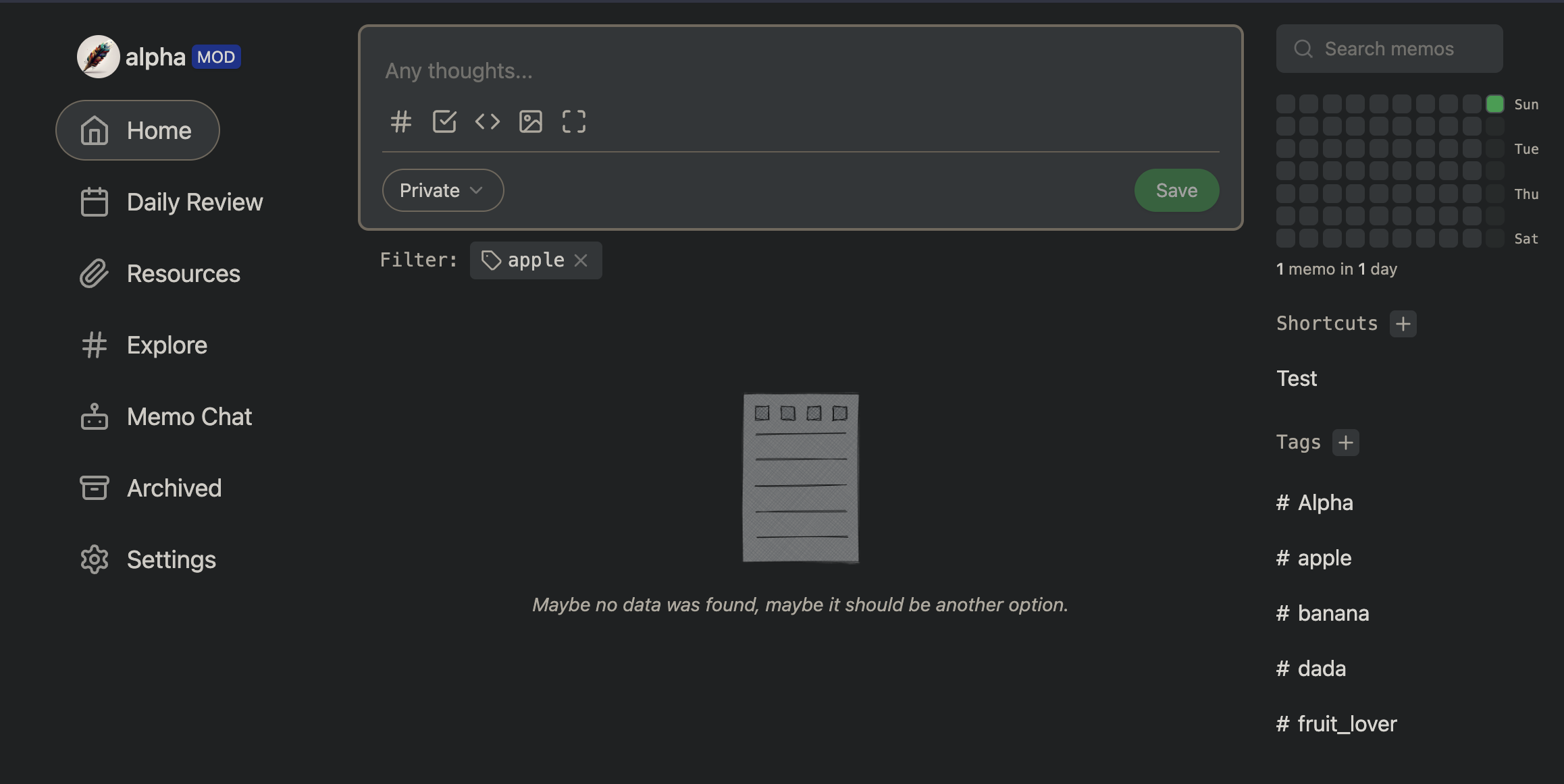 Hashtag filter not working for certain tags · Issue #2016 · usememos/memos · GitHub