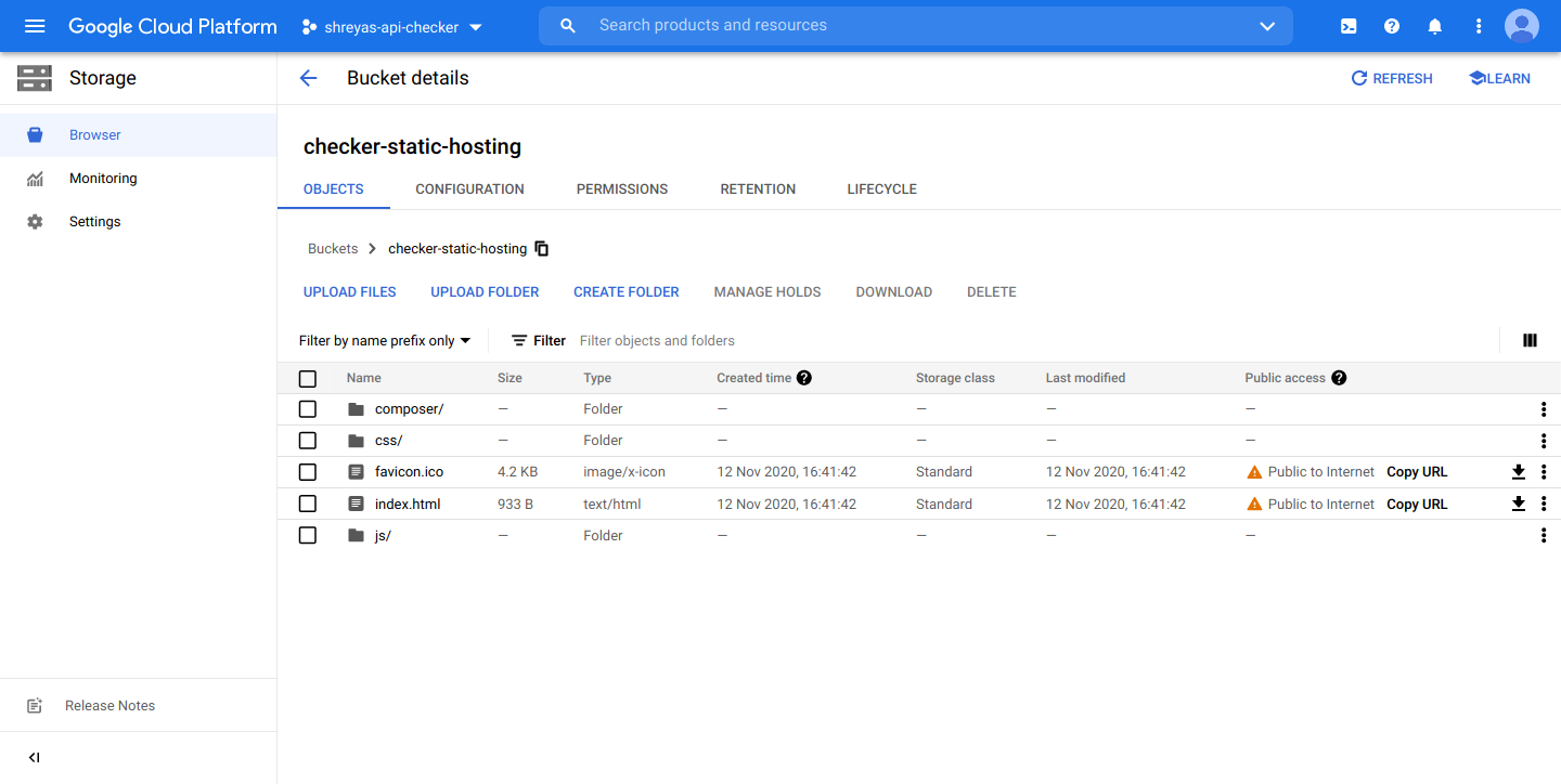 GitHub - demiGod095/gcp_api_checker: Coding Challenge for Aginic Full ...