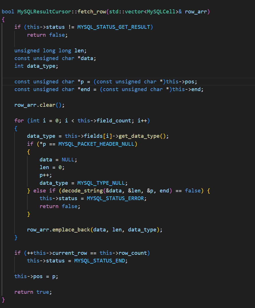 看了下mysql客户端代码, 有个疑惑, · Issue #1337 · sogou/workflow · GitHub 看了下mysql客户端代码, 有个疑惑, · Issue #1337 · sogou/workflow · GitHub