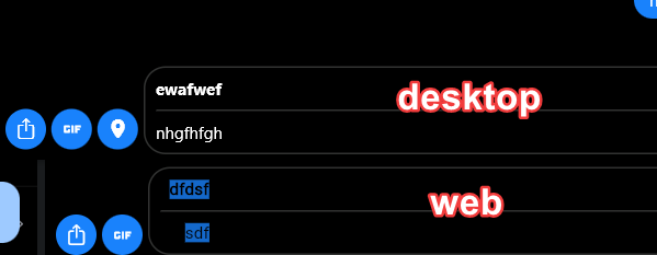 [Web] text input box has wrong font color · Issue #2226 · BlueBubblesApp/bluebubbles-app · GitHub