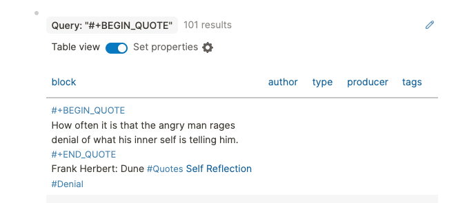 Switching To Tables With A 💬 Query Causes Multiple Bugs · Issue 6928 · Logseqlogseq · Github