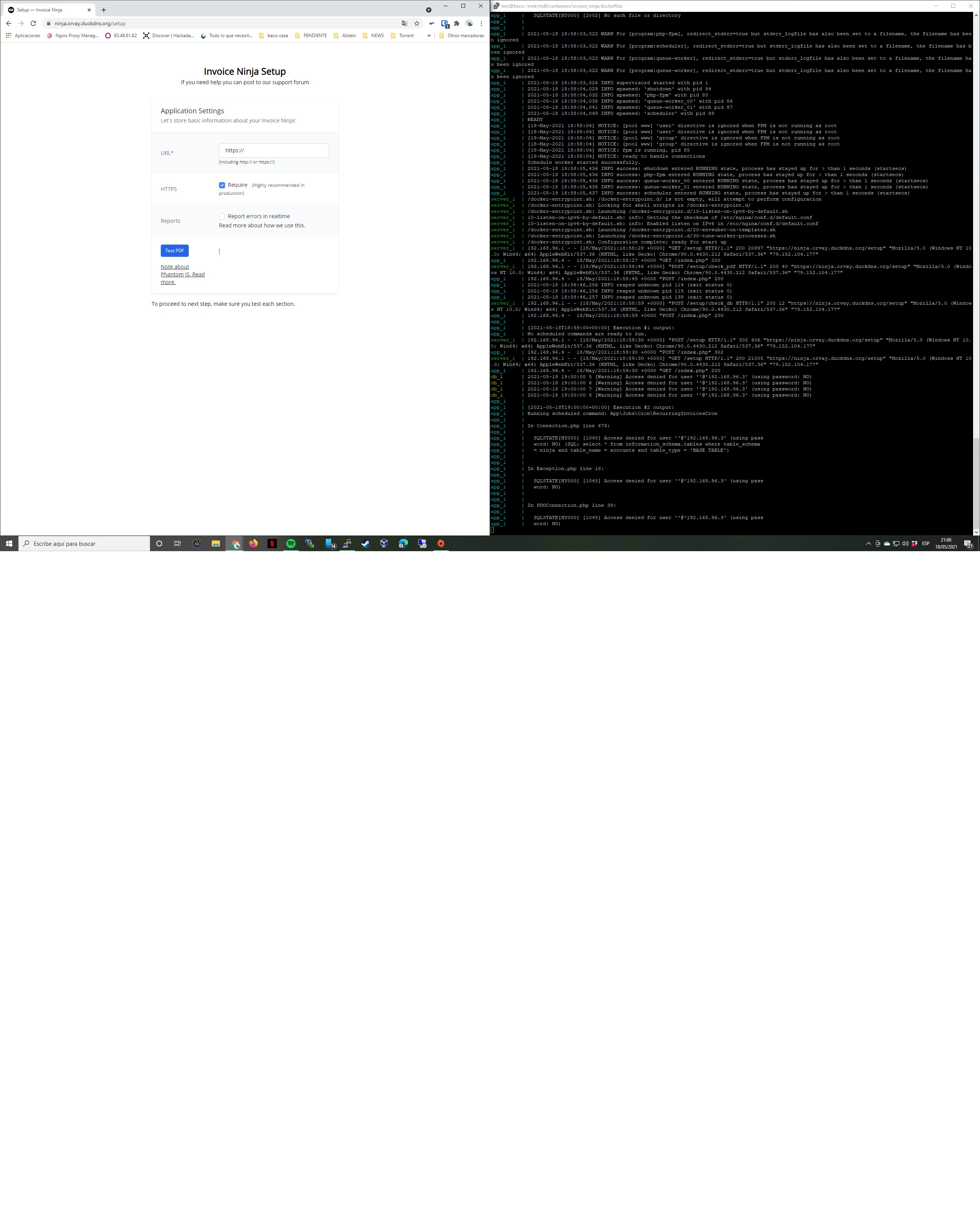 Stup stuck · Issue #354 · invoiceninja/dockerfiles · GitHub