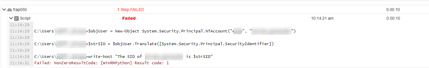 NonZeroResultCode: [WinRMPython] Result code: 1 · Issue #21 · rundeck-plugins/py-winrm-plugin ...