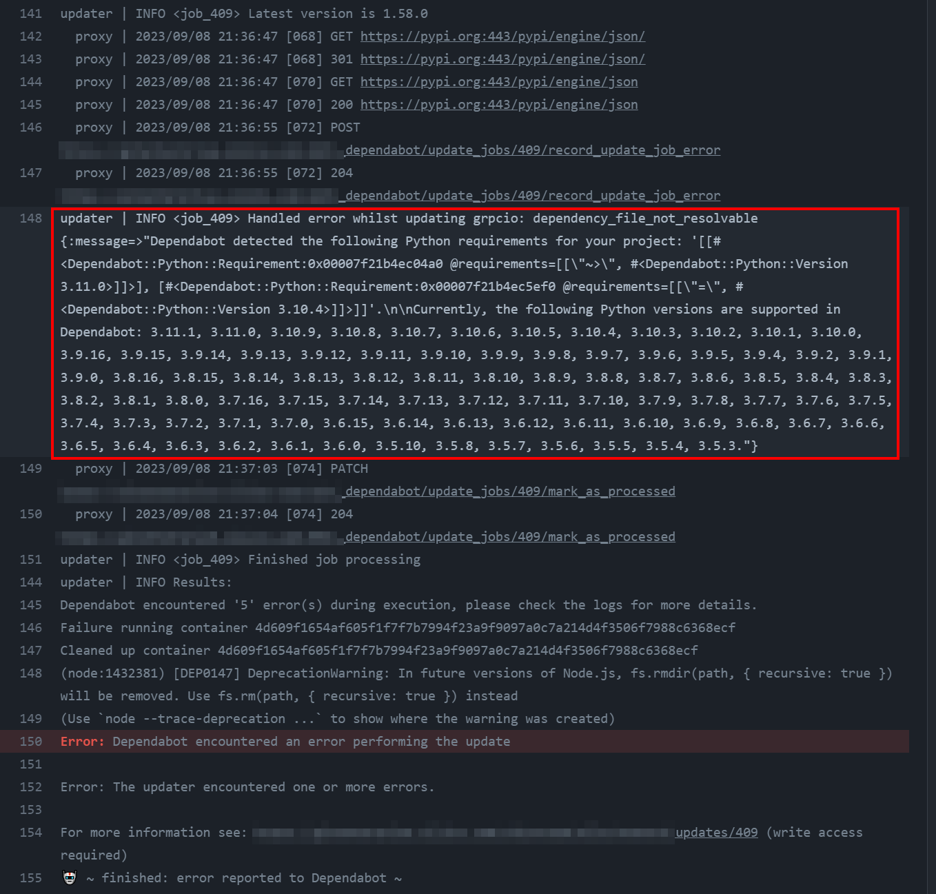 Dependabot Jobs For Python Projects Using Poetry Fails · Issue 8020 · Dependabot Dependabot