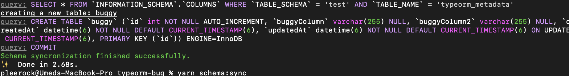 Inappropiate Migration Generated For Default Null 2021 · Issue 7579 · Typeormtypeorm · Github