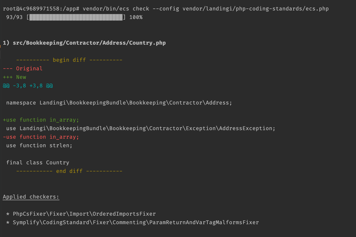 `orderedimportsfixer` Tries To Put `use Function Isarray` Import Above The Classes · Issue