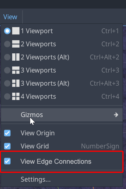 Add checkbox to toggle NavigationServer3D Edge Connections in the Editor · Issue #6048 ...