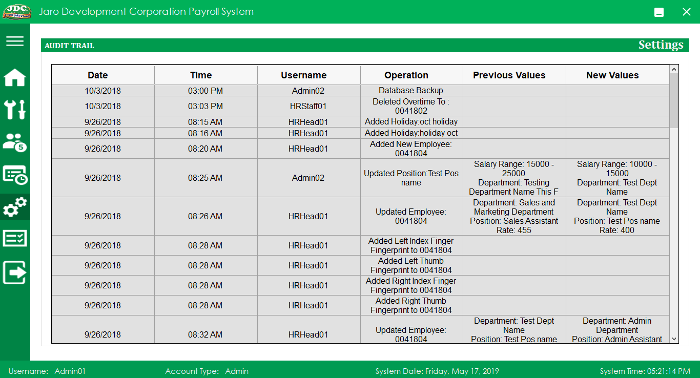 GitHub - mrktgle/Payroll-System-with-Fingerprint-Technology: As of now ...