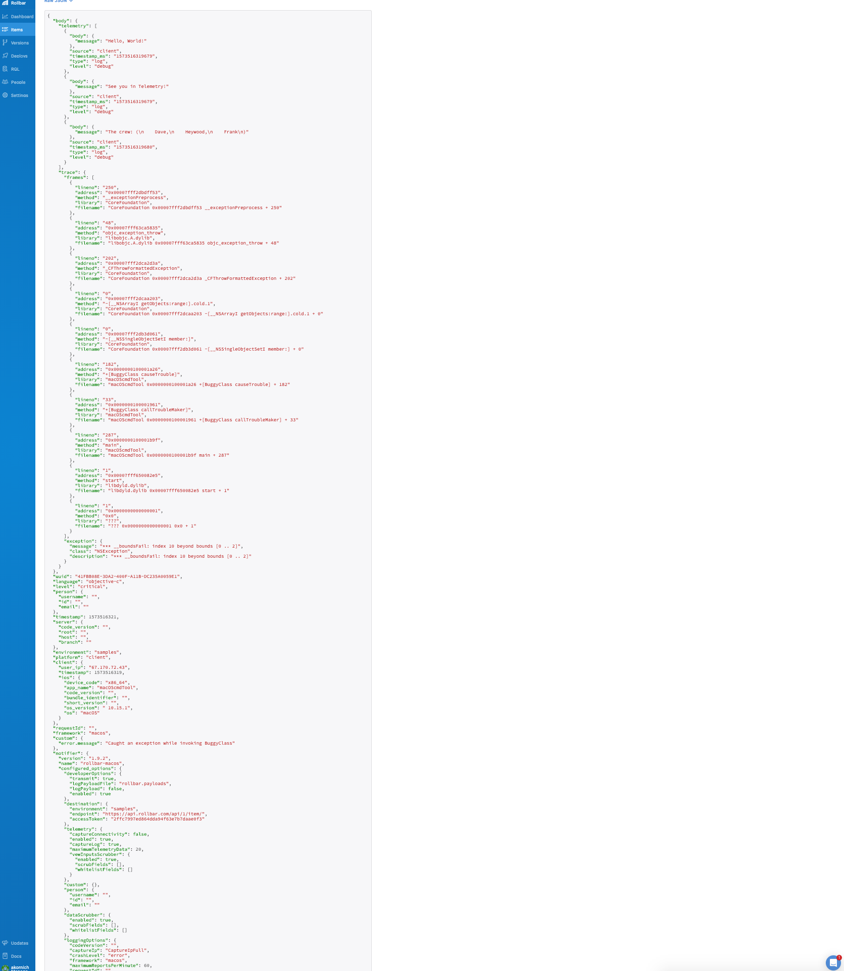 Capture Log As Telemetry - Not working? Introducing RollbarLog(...) · Issue #206 · rollbar ...
