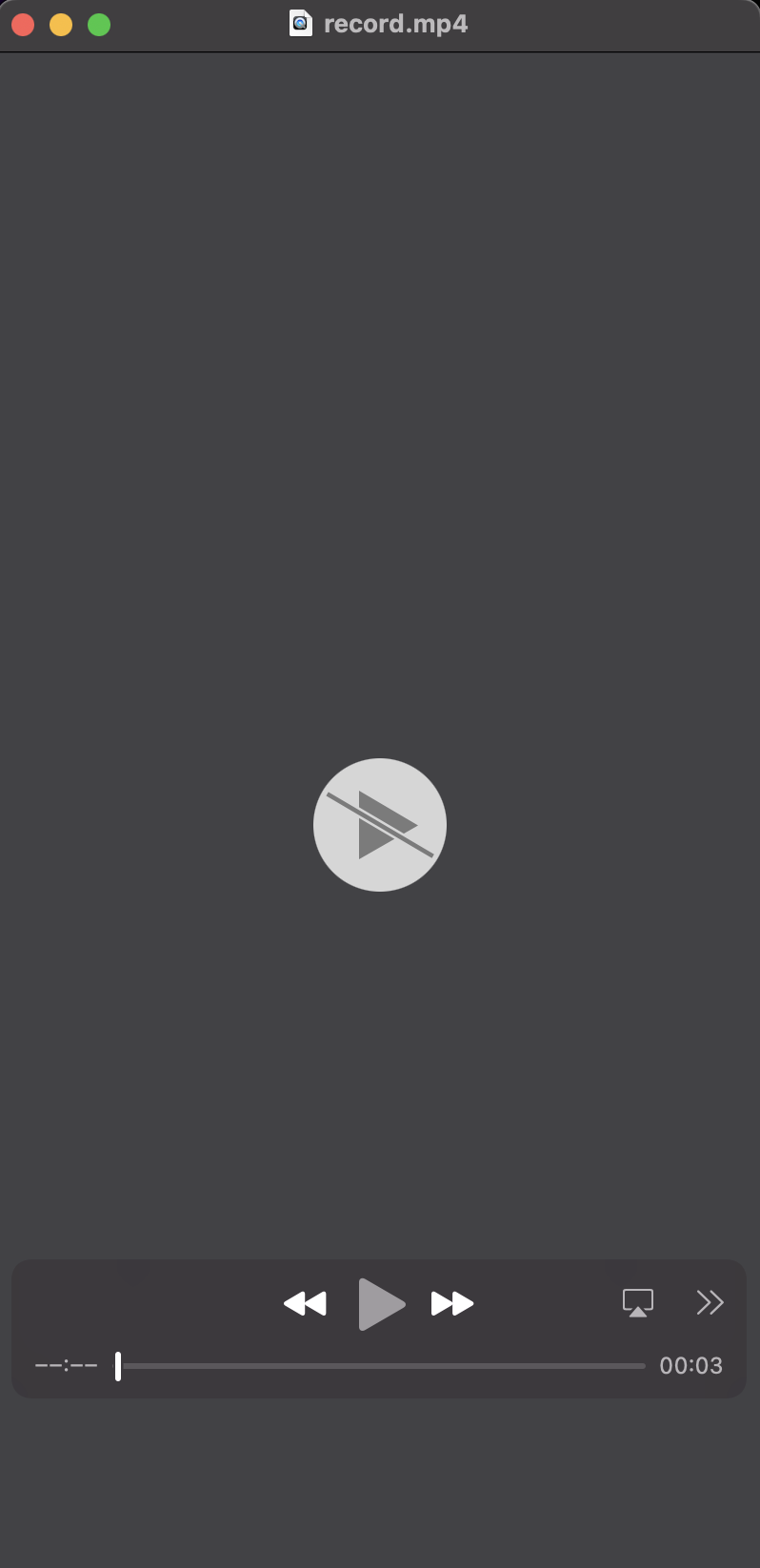 mp4 file maked by stop_recording_screen() can not play on quike-time ... mp4 file maked by stop_recording_screen() can not play on quike-time ...