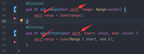 `&mut self` abnormal color · Issue #8317 · intellij-rust/intellij-rust ...