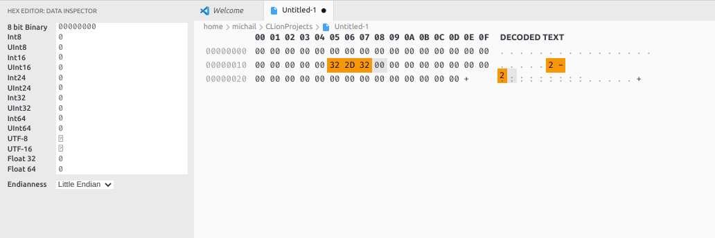 Decoded text shifted, when 0x2D symbol is in file · Issue #284 ...