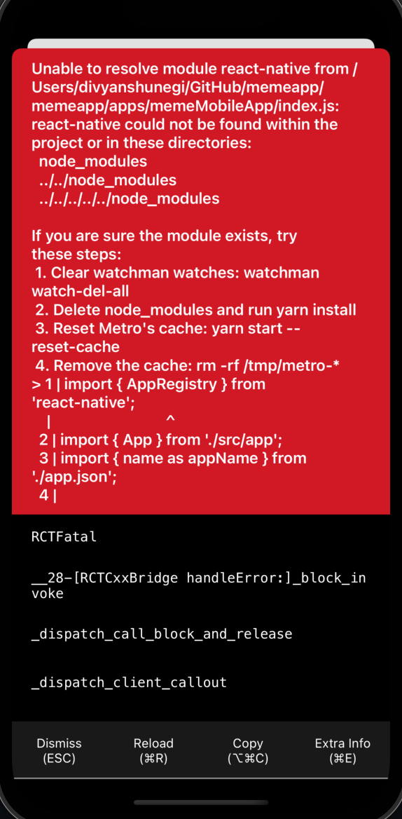 Build Issue On A React Native App Using Turborepo · Issue 562 · Vercel Turborepo · Github