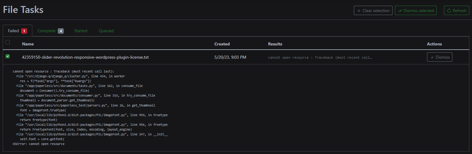 [BUG] Issue with parsing a text file · Issue #3433 · paperless-ngx/paperless-ngx · GitHub