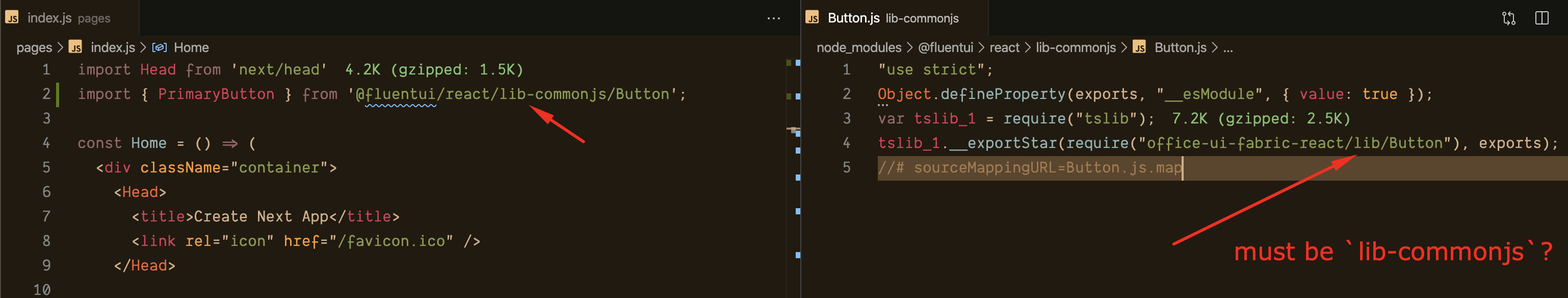 Fluent Lib Commonjs Export From Fabric Lib · Issue 12464 · Microsoftfluentui · Github