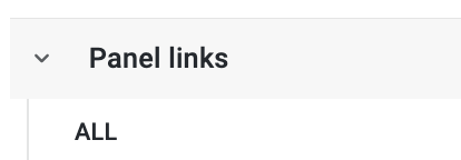 For Panel Links add capability to generate URL depending on value of variables. · Issue #82822 ...