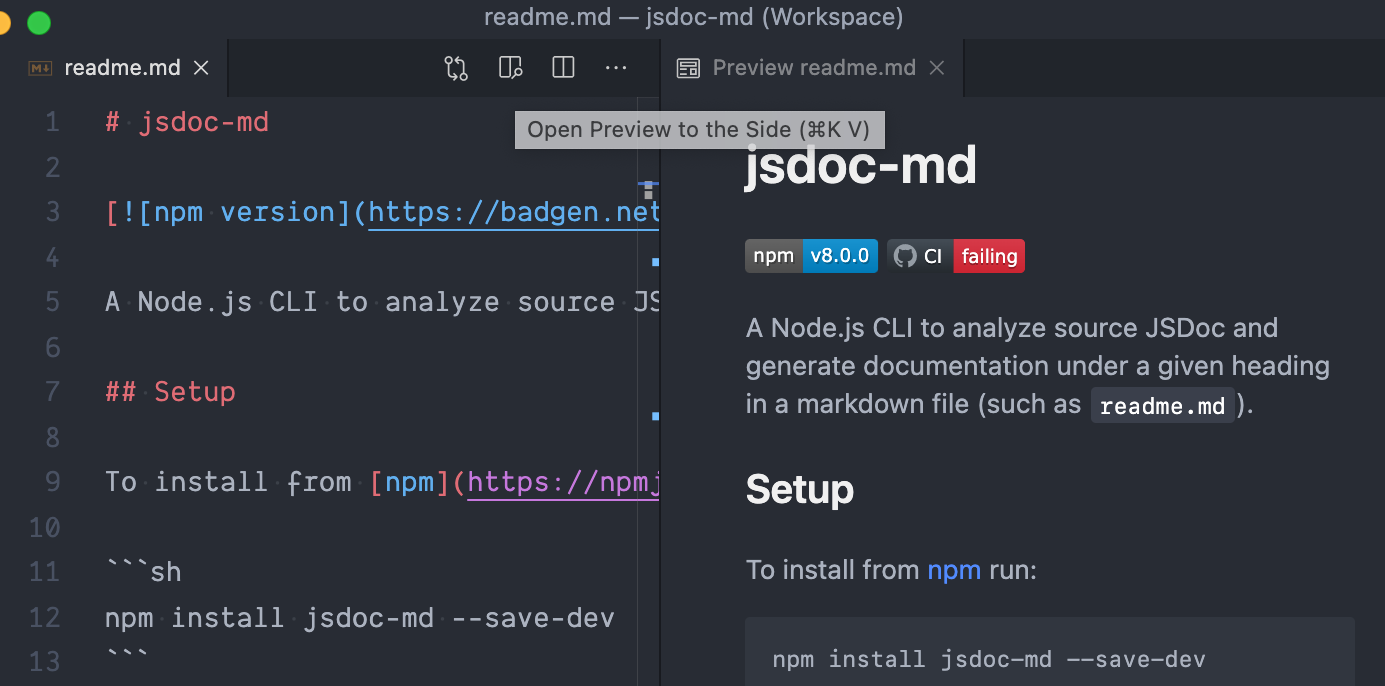 Preview button, like how markdown works · Issue #2 · iliazeus/vscode ...