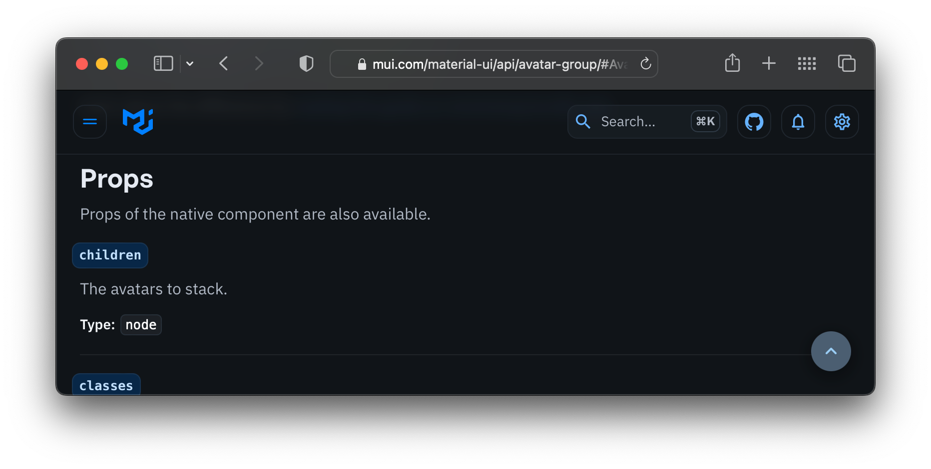 Incorrect React component prop `children` types for components like `AvatarGroup` · Issue #38533 ...