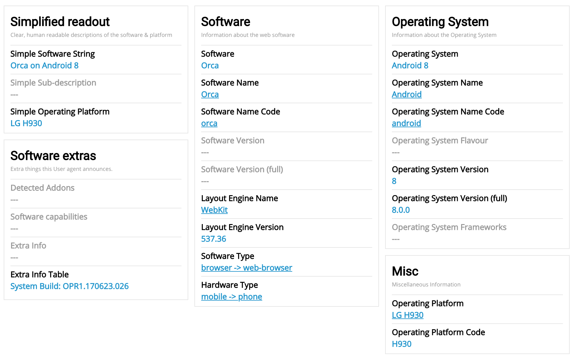 Support FB messenger's "Orca" · Issue #25 · browserslist/browserslist-useragent · GitHub