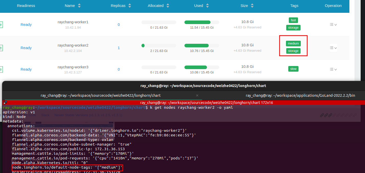 [IMPROVEMENT] The node tags could be synchronized to node annotation. · Issue #4683 · longhorn ...