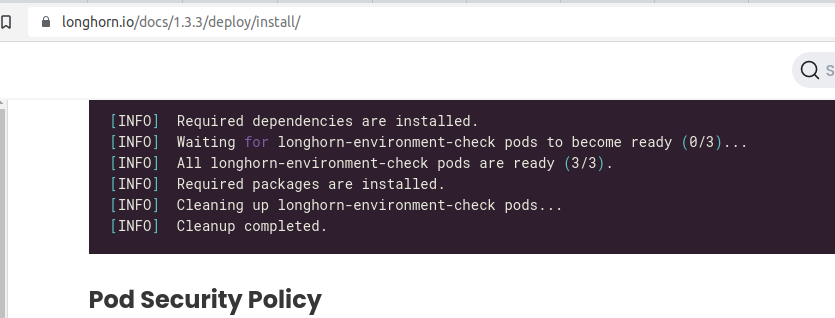[BUG] Update the Longhorn document in Using the Environment Check Script · Issue #4450 ...