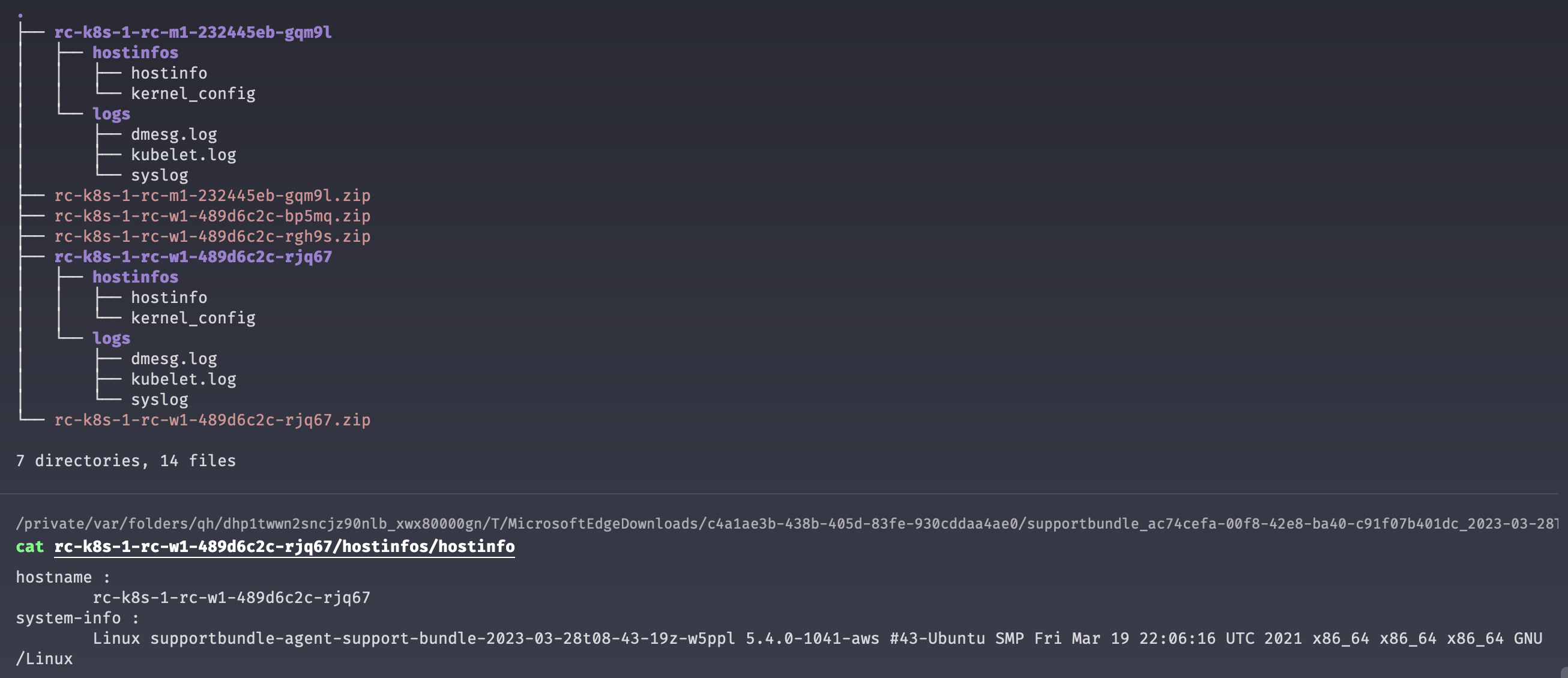 [IMPROVEMENT] Support the support bundle agent fault tolerant regardless of OS distro when ...