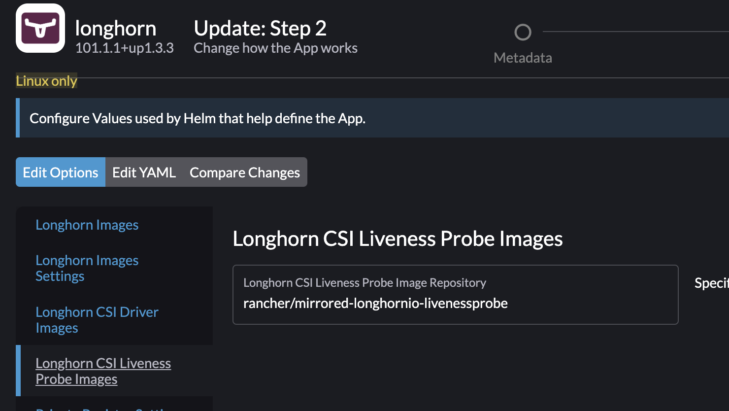 [BUG] Wrong `csi.livenessProbe` image group name in `/chart/questions.yaml` · Issue #5794 ...