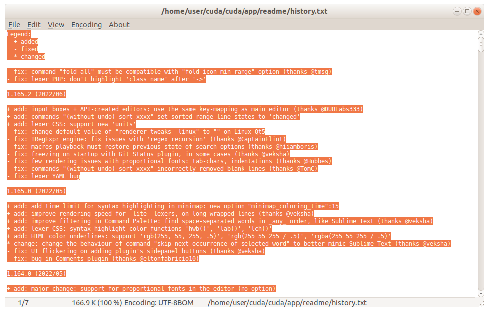 viewer: highlight last EOL cell · Issue #445 · doublecmd/doublecmd · GitHub