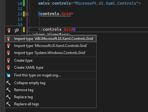ambiguous reference in XAML · Issue #6943 · microsoft/microsoft-ui-xaml · GitHub