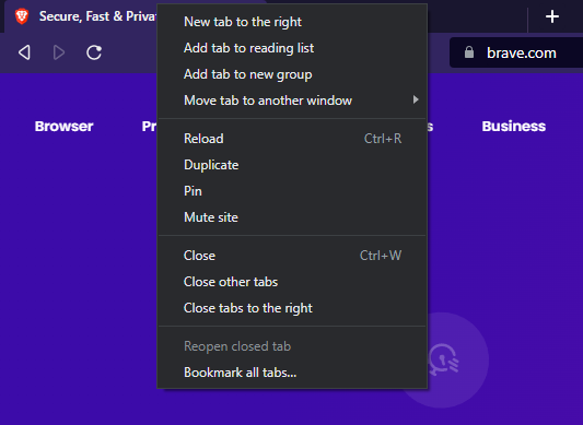 Reopen closed tab in private window · Issue #26442 · brave/brave ...