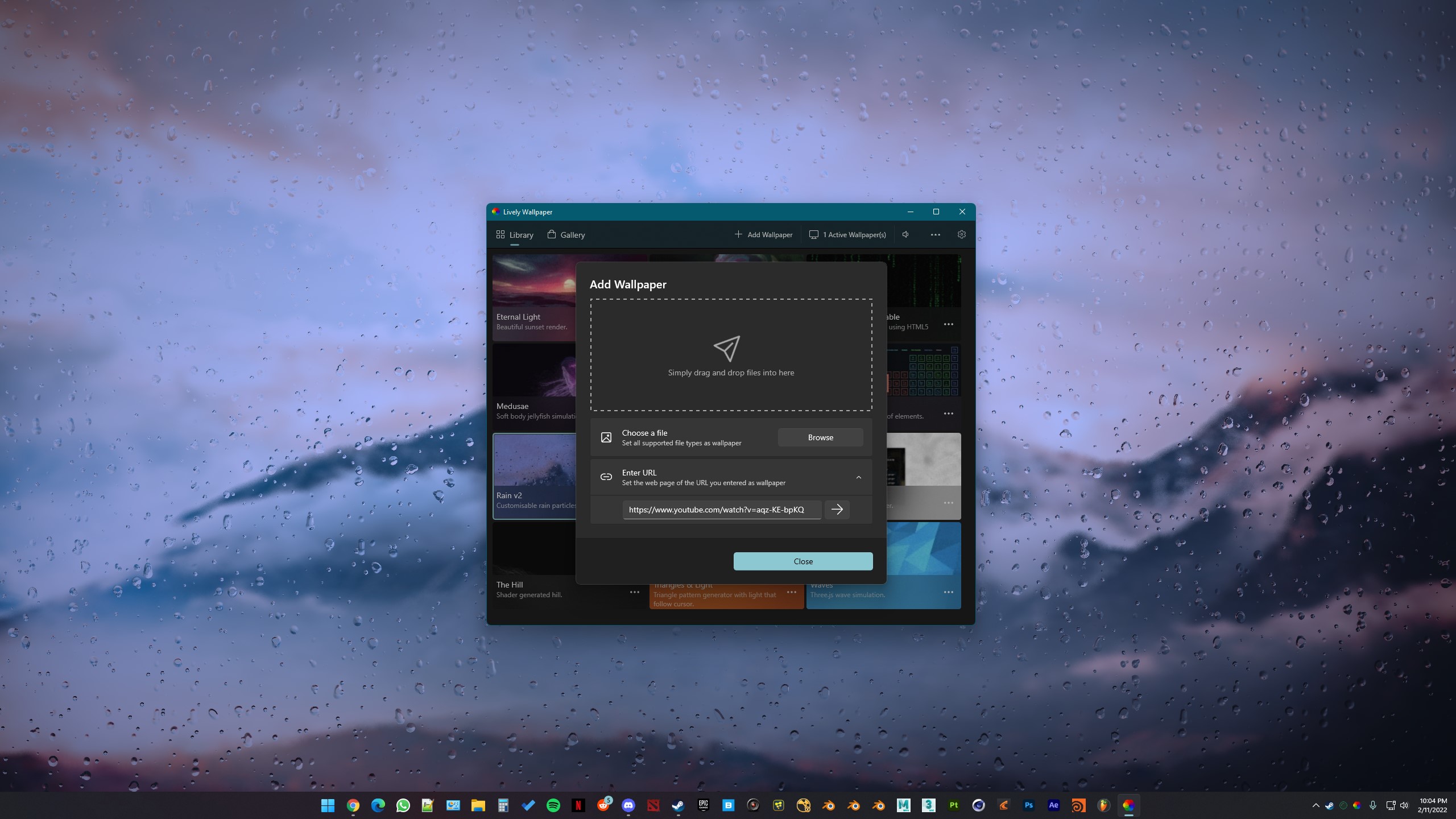 Lively 2.0 - UI/UX Redesign · Issue #969 · rocksdanister/lively · GitHub