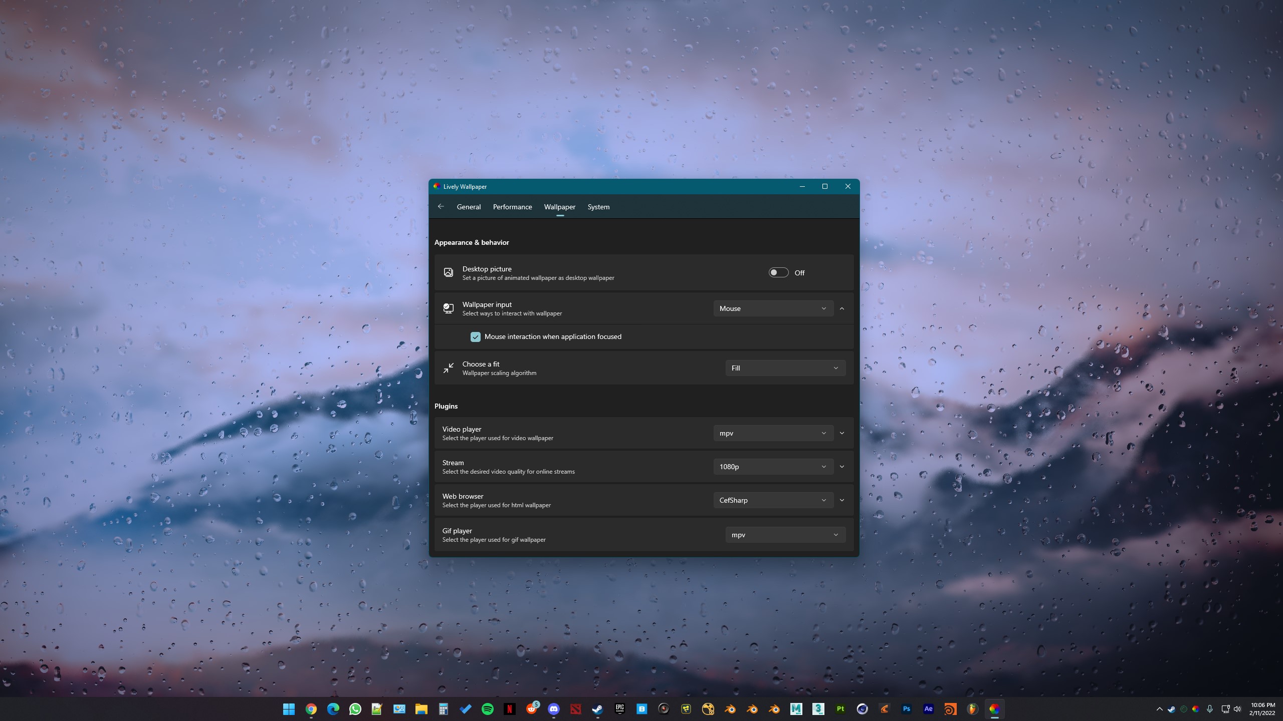Lively 2.0 - UI/UX Redesign · Issue #969 · rocksdanister/lively · GitHub