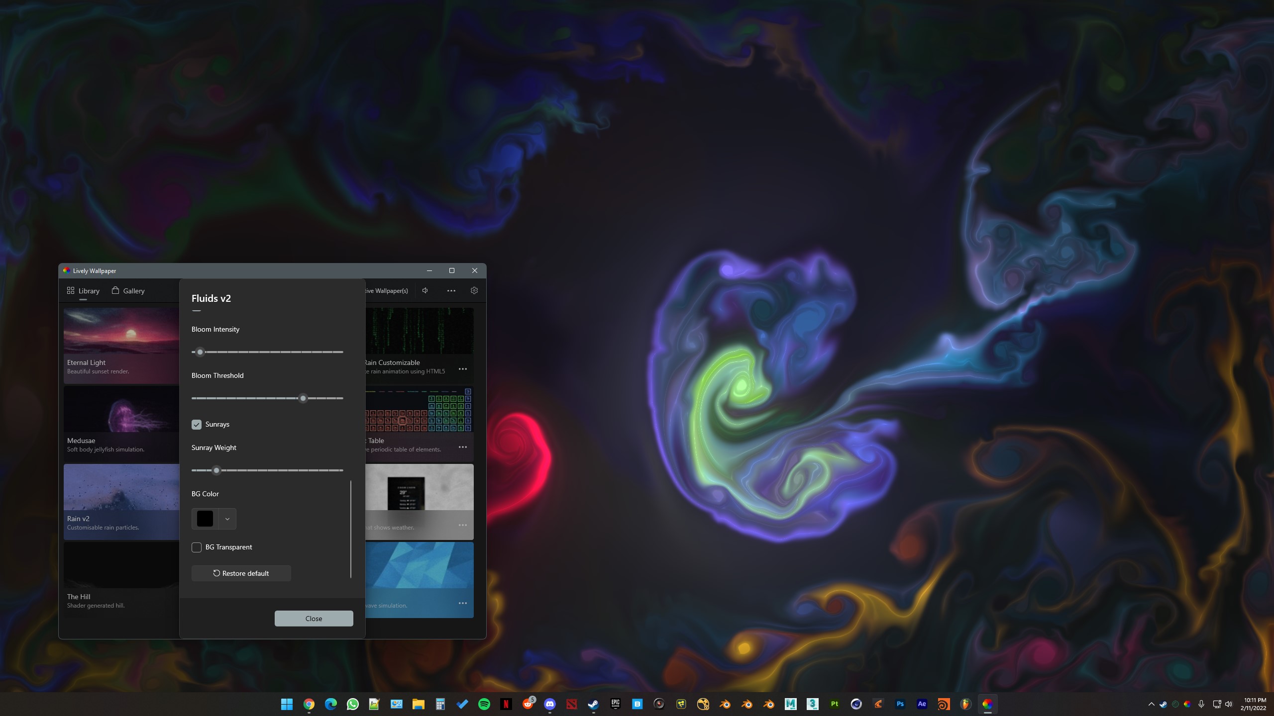 Lively 2.0 - UI/UX Redesign · Issue #969 · rocksdanister/lively · GitHub