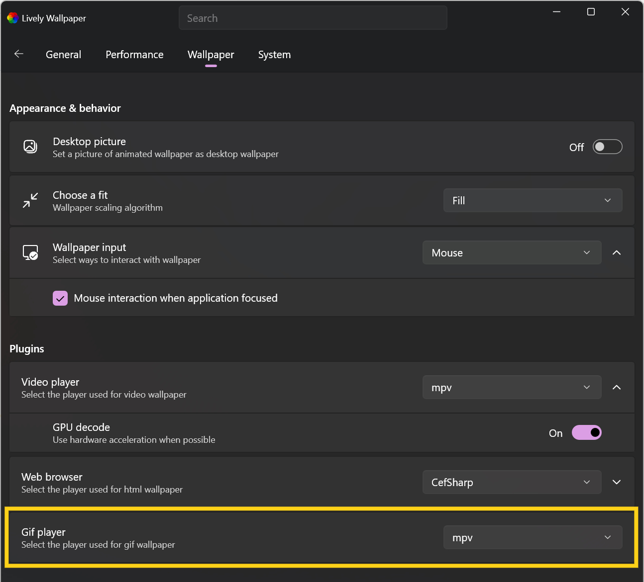 GIF Guide · rocksdanister/lively Wiki · GitHub