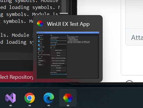 TaskBarIcon is blurry compared to AppWindow.SetIcon · Issue #68 · dotMorten/WinUIEx · GitHub