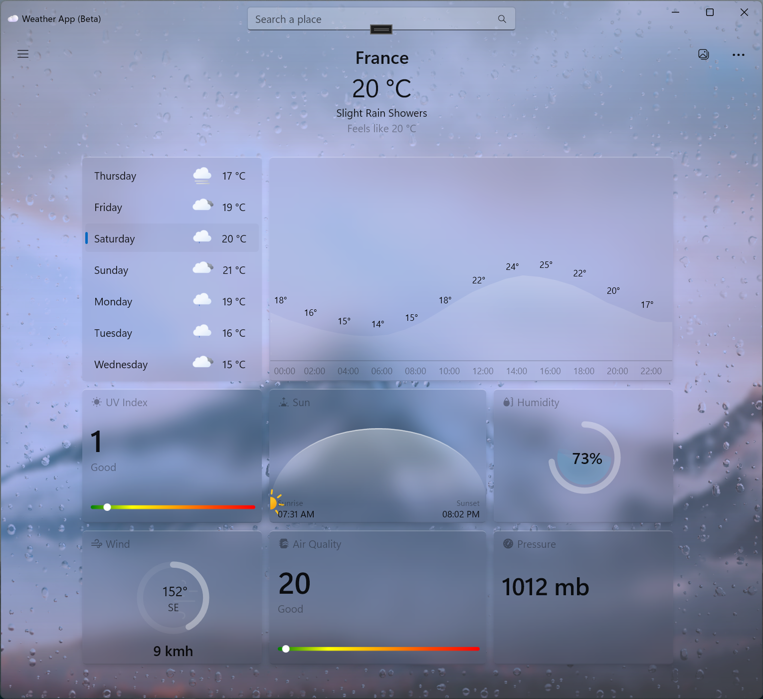 [Feature Request] Add light theme and responsive ui · Issue #8 · rocksdanister/weather · GitHub