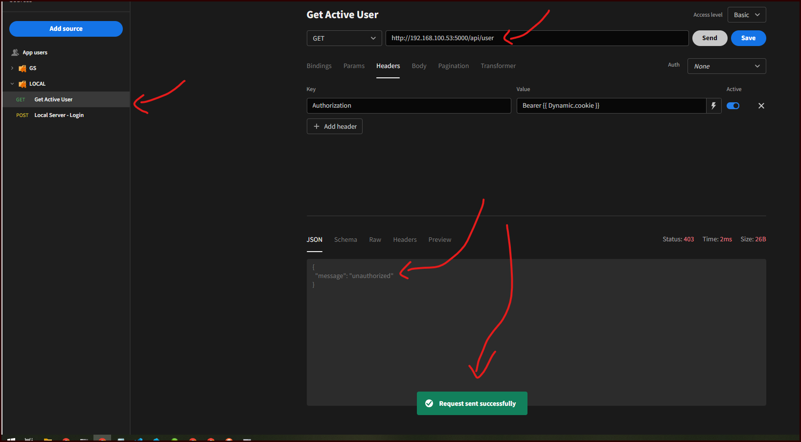 #ASK How to access cookies from a dynamic variable in a REST API and use them for other API ...