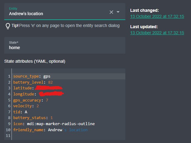 Stale GPS location is accepted · Issue #32 · pnbruckner/ha-composite ...