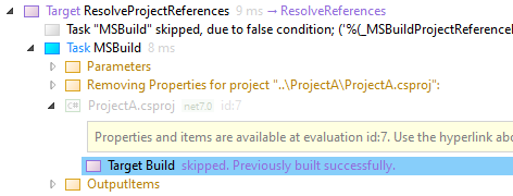 [Microsoft.Build.Traversal] Project node built twice sporadically, causing locks / access denied ...