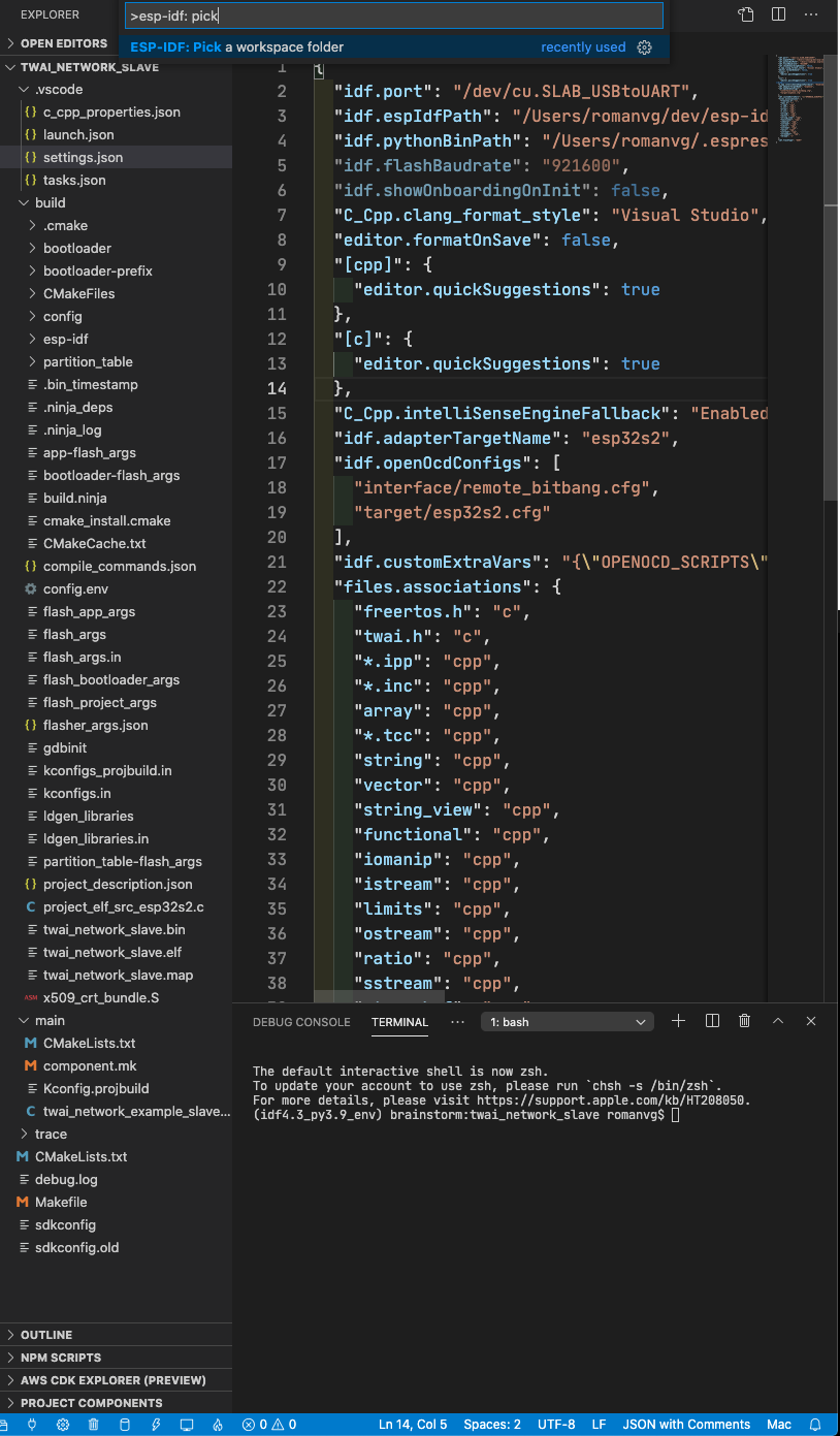 [Bug Report]: Setting placed in ${workspaceFolder}/.vscode/settings.json are ignored (VSC-514 ...